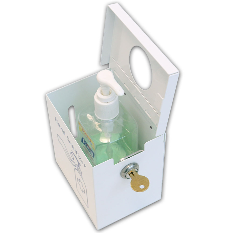 Locking Hand Sanitizer Cabinet - windycitycabinet