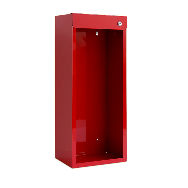 Break Glass Fire Extinguisher Cabinet, Red - windycitycabinet